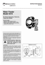 Uživatelské příručky Xylem MM 301C Model 551S Water Feeder