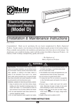 Uživatelské příručky Qmark HBB Series - Electric Hydronic Baseboard Heaters